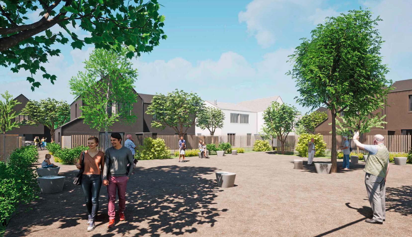 Ecoquartier Croix Cordier - Ville tinqueux